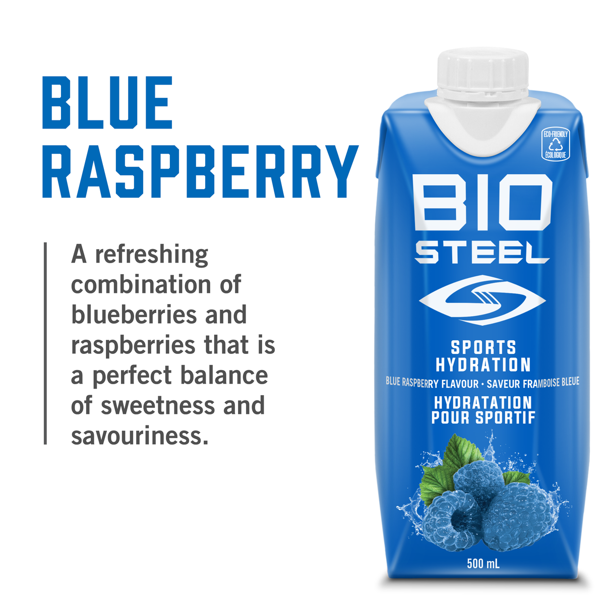 SPORTS DRINK / Blue Raspberry - 12 Pack – BioSteel – Canada