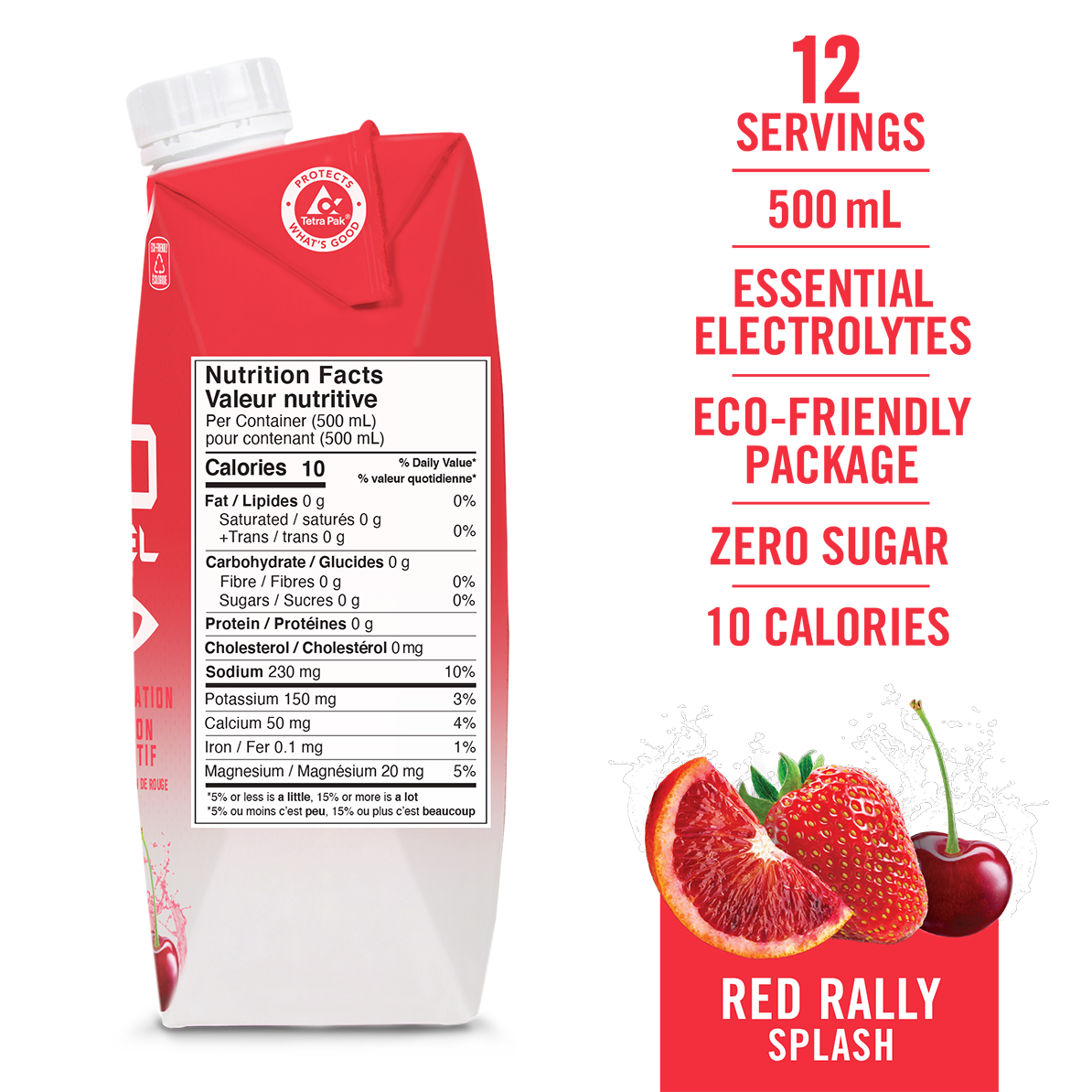 Sports Drink / Red Rally Splash - 12 Pack – BioSteel – Canada